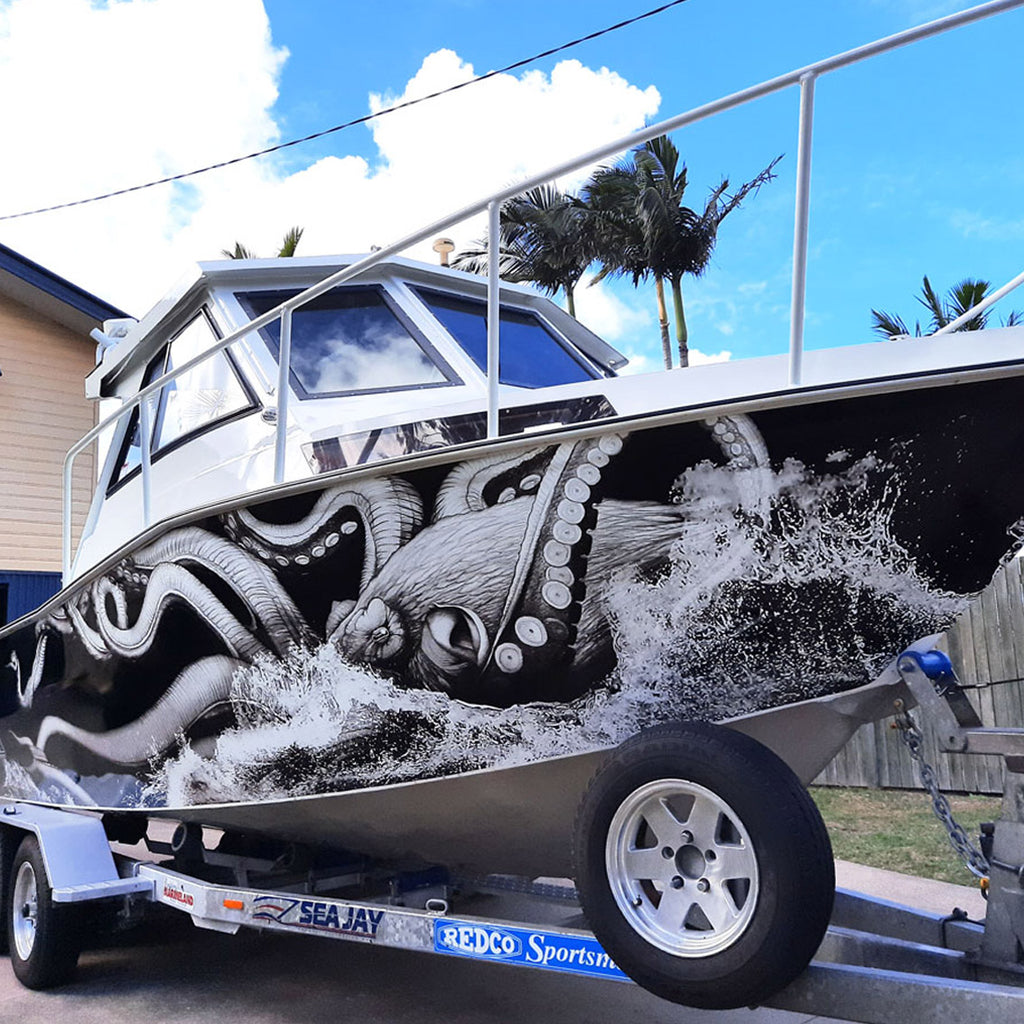 Custom Fishing Shirts and Boat Wraps | Fish Wreck